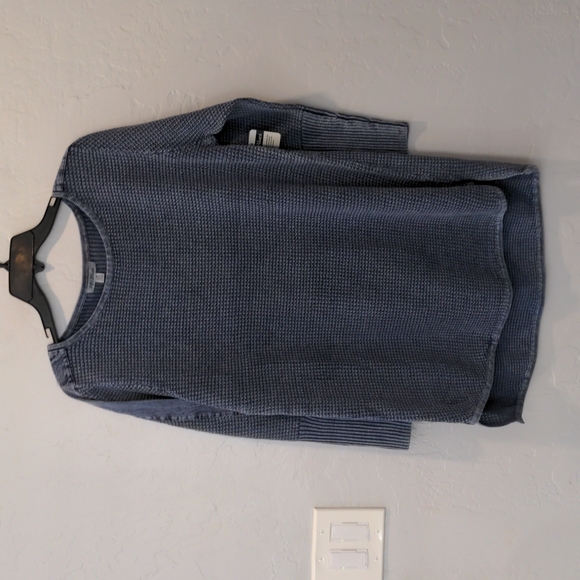 Pbj Blues | Sweaters | Nwt Pbj Blues Acid Washed Blue Sweater | Poshmark